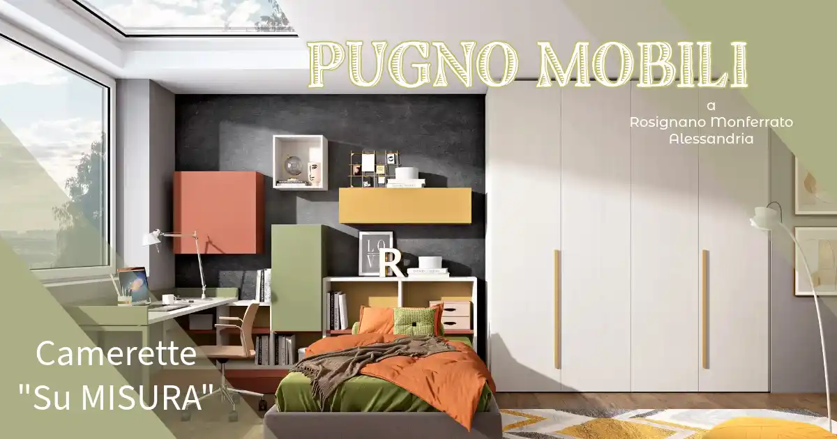 Realizzazione Camerette su misura Alessandria | Pugno Mobili
